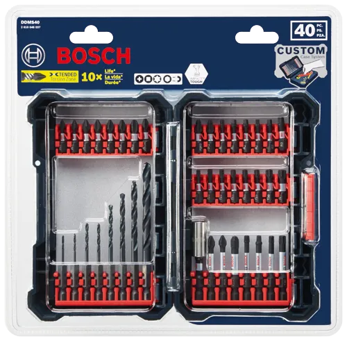 Custom Case System Drill & Drive Sets - Bosch Professional