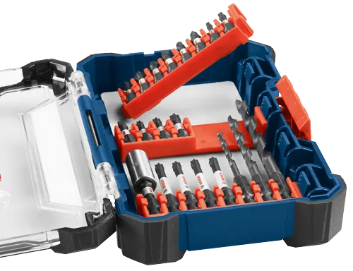 Custom Case System Mixed Drill Bit Clips - Bosch Professional
