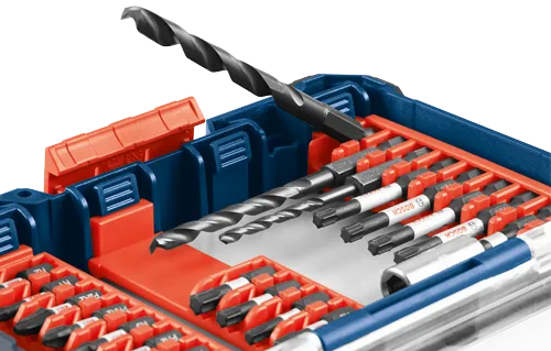Custom Case System Metal Drill Bit Clips - Bosch Professional