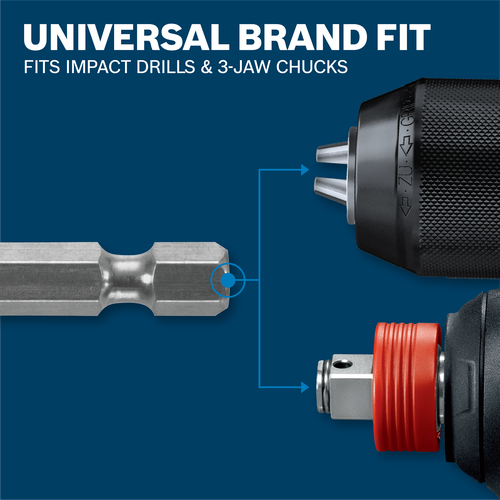 Hex Porcelain Tile & Multi-Material Bit Combo Set - Bosch Professional