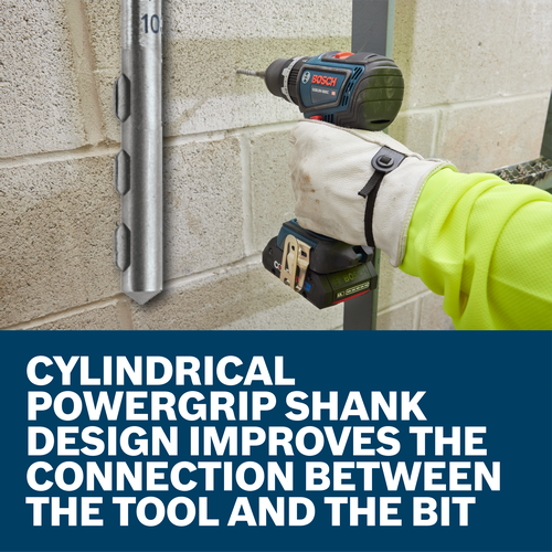 Blue Xtreme PowerGrip Carbide Drill Bits - Bosch Professional