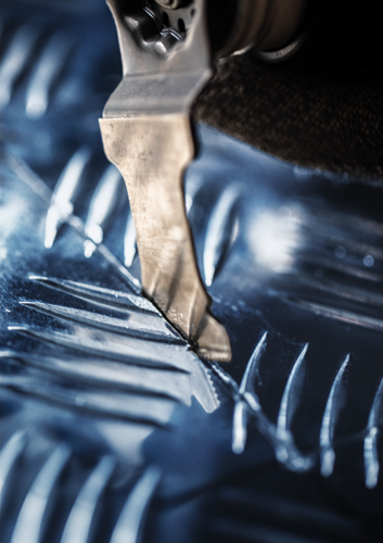 Lame plongeante Extreme Curved-Tec au carbure pour outils oscillants ...