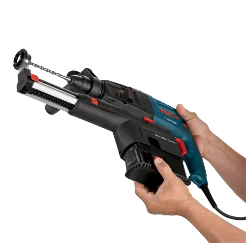BOSCH 11250VSRD 6.1 Amp 3/4-inch Rotary Hammer with Dust Collection-