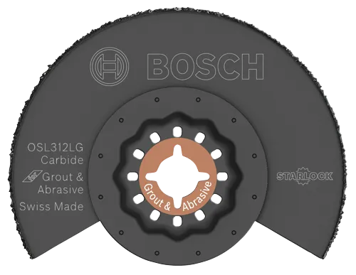 Starlock® Oscillating Multi-Tool Carbide Grit Grout Blade - Bosch ...