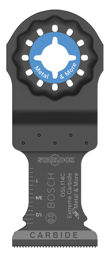 Starlock® Oscillating Multi-Tool Carbide Plunge Cut Blades - Bosch ...
