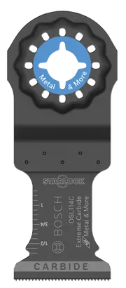 Starlock® Oscillating Multi-Tool Carbide Plunge Cut Blades - Bosch ...