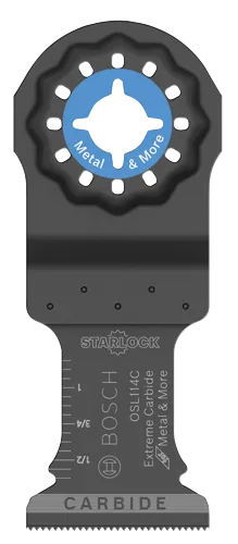 Starlock® Oscillating Multi-Tool Carbide Plunge Cut Blades - Bosch ...