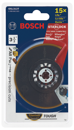 Starlock® Oscillating Multi-Tool Bi-Metal Segmented Saw Blades - Bosch ...