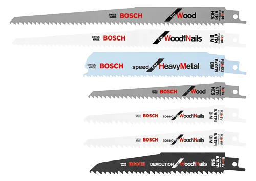 Bosch Reciprocating Saw Blade Sets - Bosch Professional