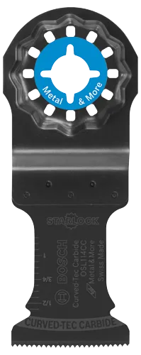 Starlock® Oscillating Multi-Tool Curved-Tec Carbide Extreme Plunge Cut ...
