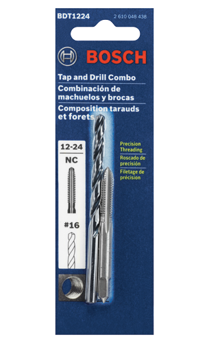 Tap & Drill Bit Combo Sets - Bosch Professional