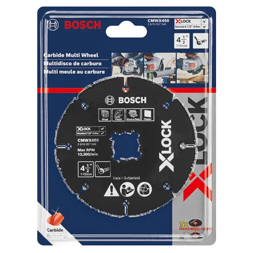 X-LOCK Carbide Multi-Wheels - Bosch Professional