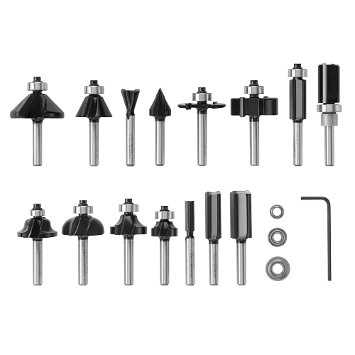 Multi-Purpose Router Bit Sets - Bosch Professional