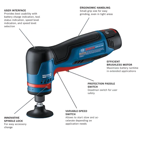 GWG12V-20SB23 12V Max Grinder