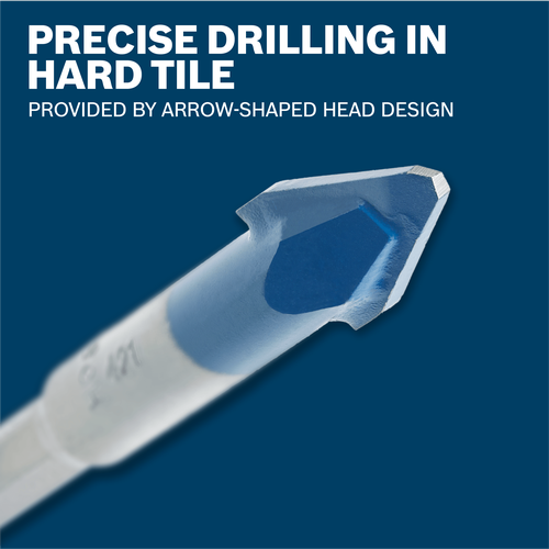 Hex Porcelain Tile Bits - Bosch Professional