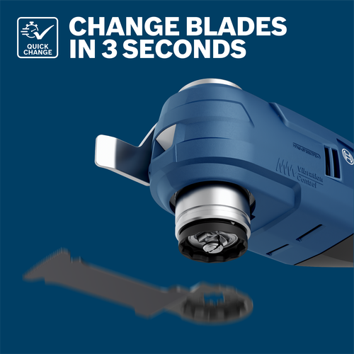 Starlock® Oscillating Multi-Tool Curved-Tec Carbide Extreme Plunge Cut ...