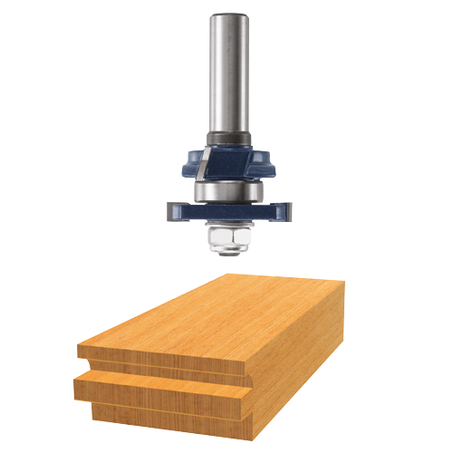 Carbide-Tipped Beading Stile and Rail Router Bits - Bosch Professional